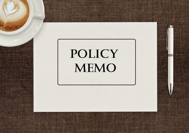 How to Write A Policy Memo | Academic Writing Tips